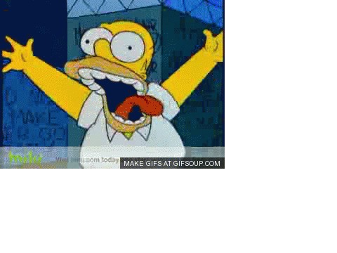 Homer going crazy!!!!!