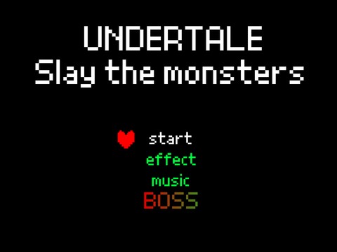 Undertale-slay the monsters !v1.3 V2