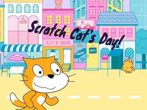 Scratch Cat's Day! // #all #animations #art #trending