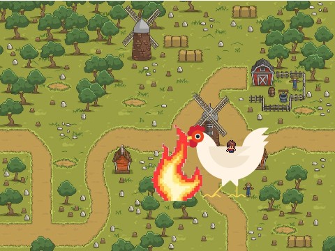 fire project game