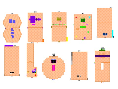 Numberblocks Band Retro 201-210 My Style