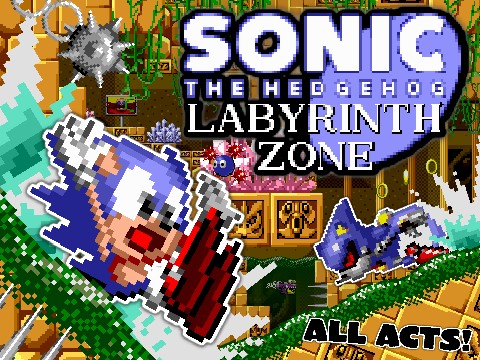Sonic 1 Labyrinth Zone FULL