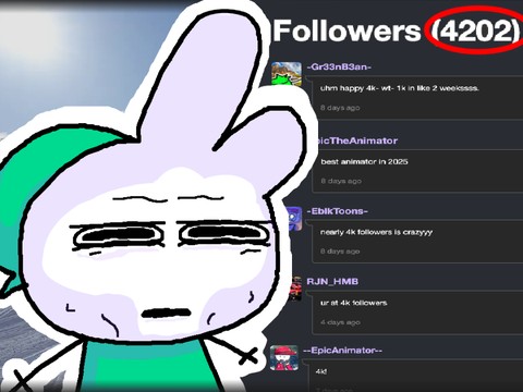 I Have 4K Followers?.... (ANIMATION CONTEST!!) #all #animations #art # ...