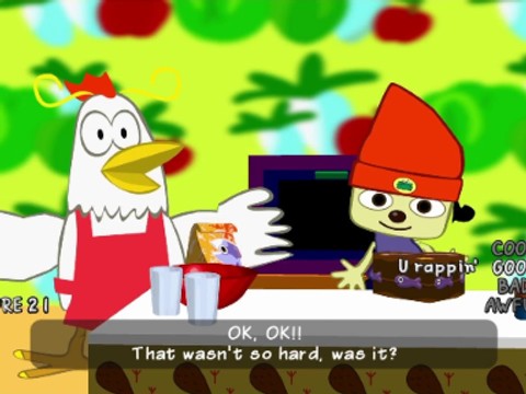 PaRappa the Rapper: Cheap Cheap the Cooking Chicken Rap