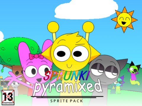 Sprunki Pyramixed Sprite Pack