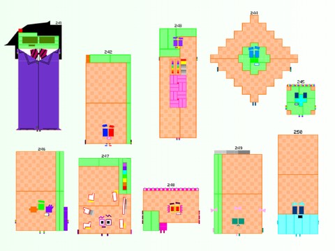 Numberblocks Band Retro 241-250 Mine