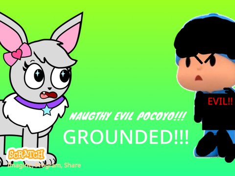 Evil Pocoyo Gives Sparkles A Punishment Day/GROUNDED