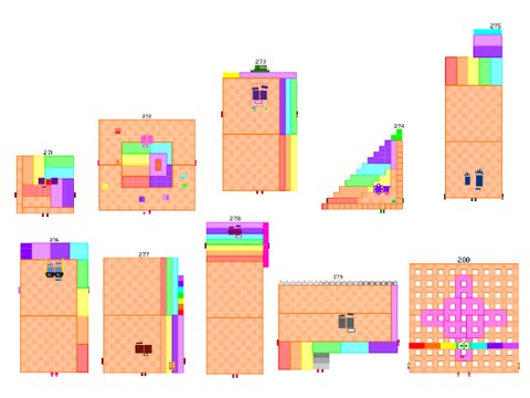 Numberblocks Band Retro 271-280 Mine