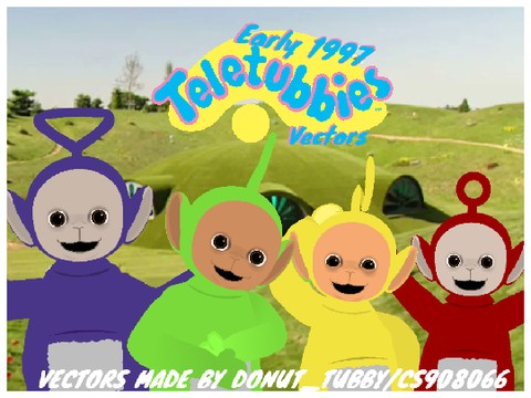 Teletubbies (Early 1997) | Donut's Vector Packs