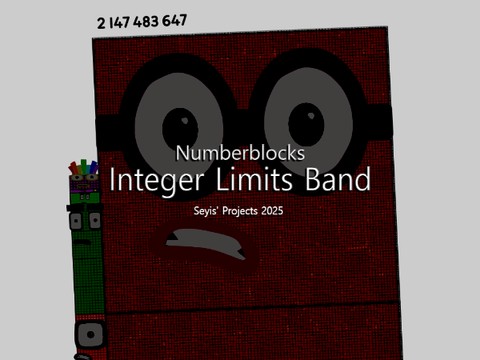 Numberblocks Integer Limits Band