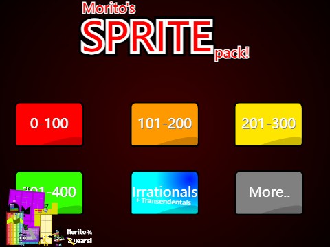 (UPDATING!)Morito's Numberblocks Sprite pack! v1.6