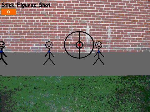 Stick Figure Shoot-out (mouse version)