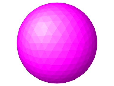 Sphere from Icosahedron grid