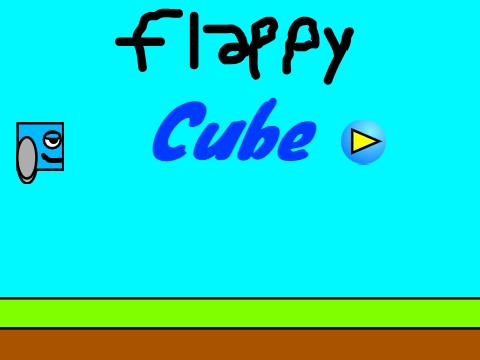 Flappy cube