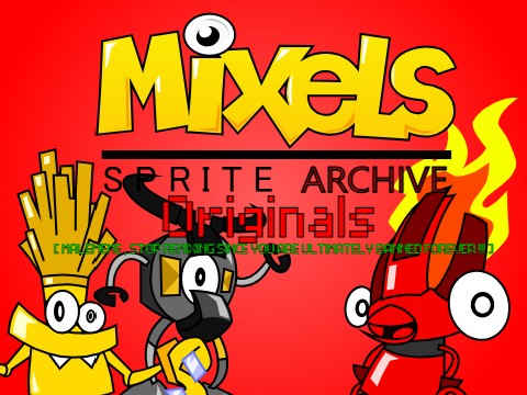 Mixels Sprite Archive - Originals 36.2