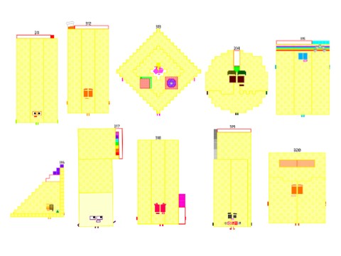 Numberblocks Band Retro 311-320 mine