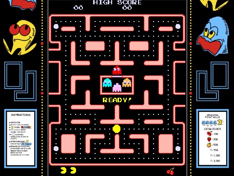 Ms. Pac-Man Maze Test