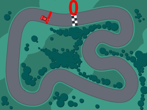 Racing Game (Griffpatch Academy Game Jam)