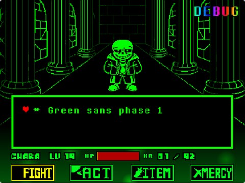 Green Sans Phase 1-3 Battle Overview [Unofficial]