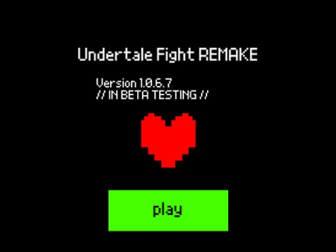 Undertale Fight Remake