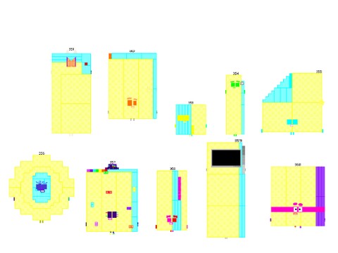 Numberblocks Band Retro 351-360 mine