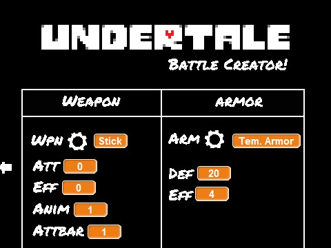 Undertale Battle Creator (WORKING) remix