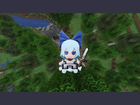 cirno speedruns minecraft (EN)