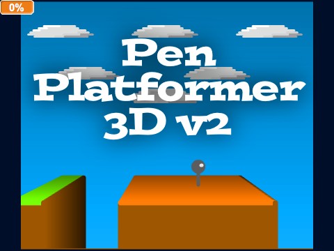 Pen Platformer 3D 100% Pen v2