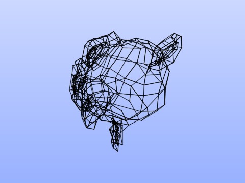 OBJ Viewer (wireframe)