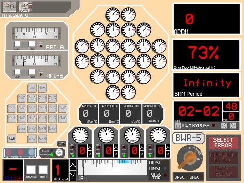 Realistic BWR Reactor Simulator