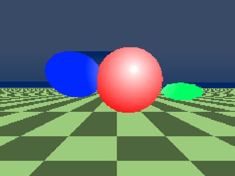 simple ray tracer