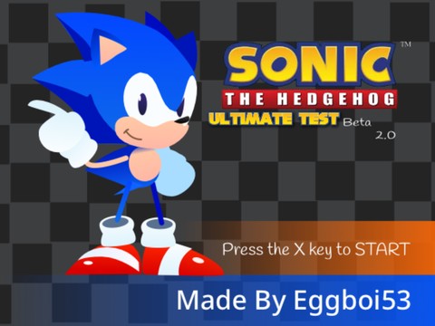 Sonic The Hedgehog - Ultimate Test - 2.0