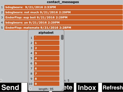 Scratch Email/Messenger