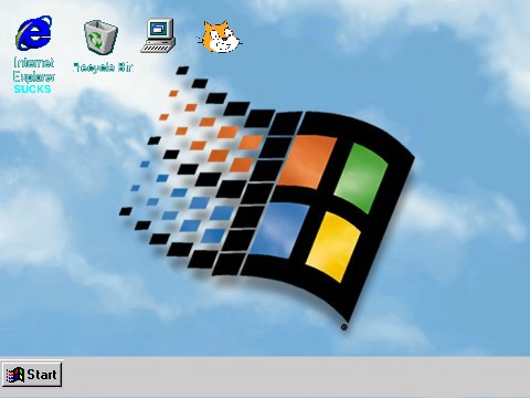 Windows 98 simulator Alpha