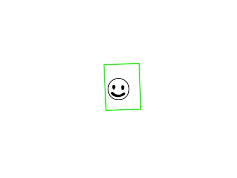 face detection bounding boxes