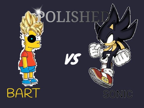 evil bart vs dark evil sonic (evil sonic vs evil homer 2) Polished!