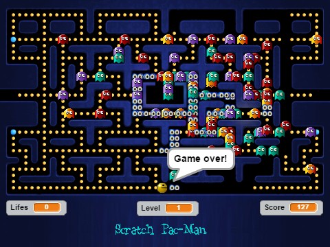 Scratch Pac-Man ~ 256 Ghosts