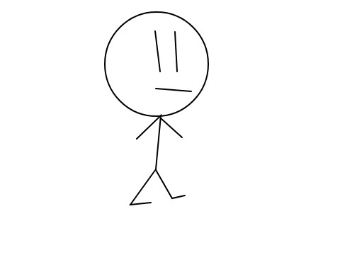 Stickguy Walking Animation Test