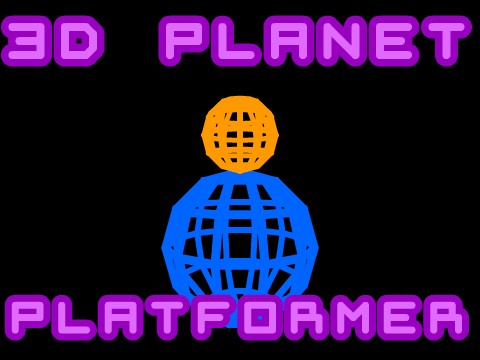 3D Planet Platformer (100% Pen)