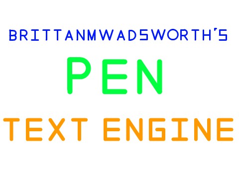 Pen Text Engine