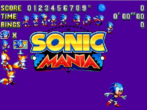sonic mania sprites