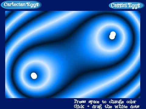 Cartecian Eggs & Cassini Eggs using blocks