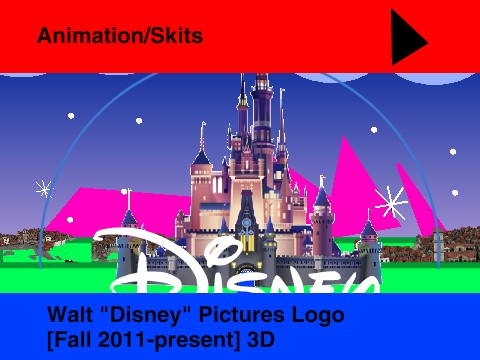 Walt "Disney" Pictures Logo [Fall 2011-present] 3D