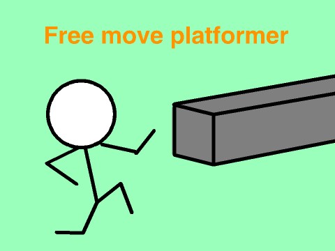 Free move platformer スクロールプラットフォーマー
