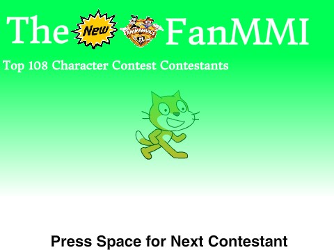 Top 108 Character Contest Contestants