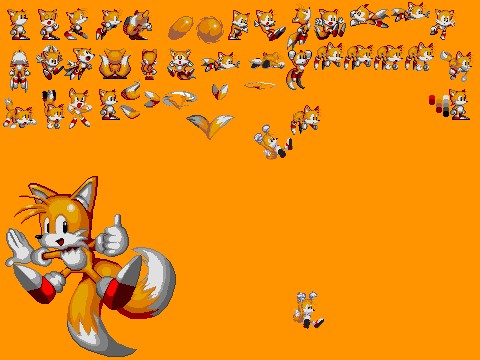 Tails Sprites (Fer s2tr)