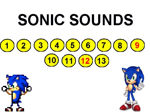 Sonic: Sounds