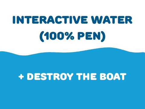 Interactive Water (100% Pen)
