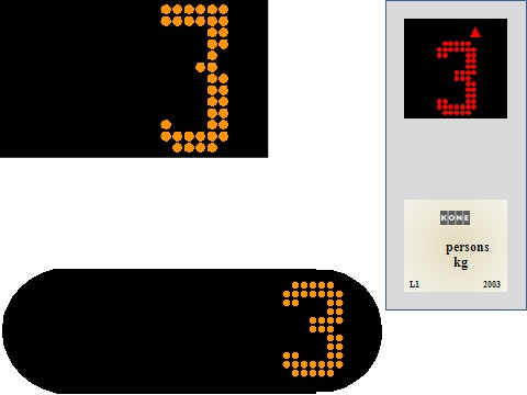 KONE Ecodisc indicators!