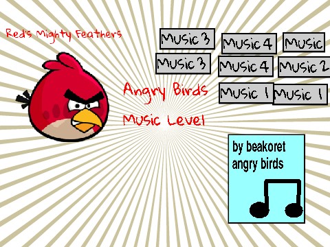Angry Birds Music Level Red's Mighty Feathers